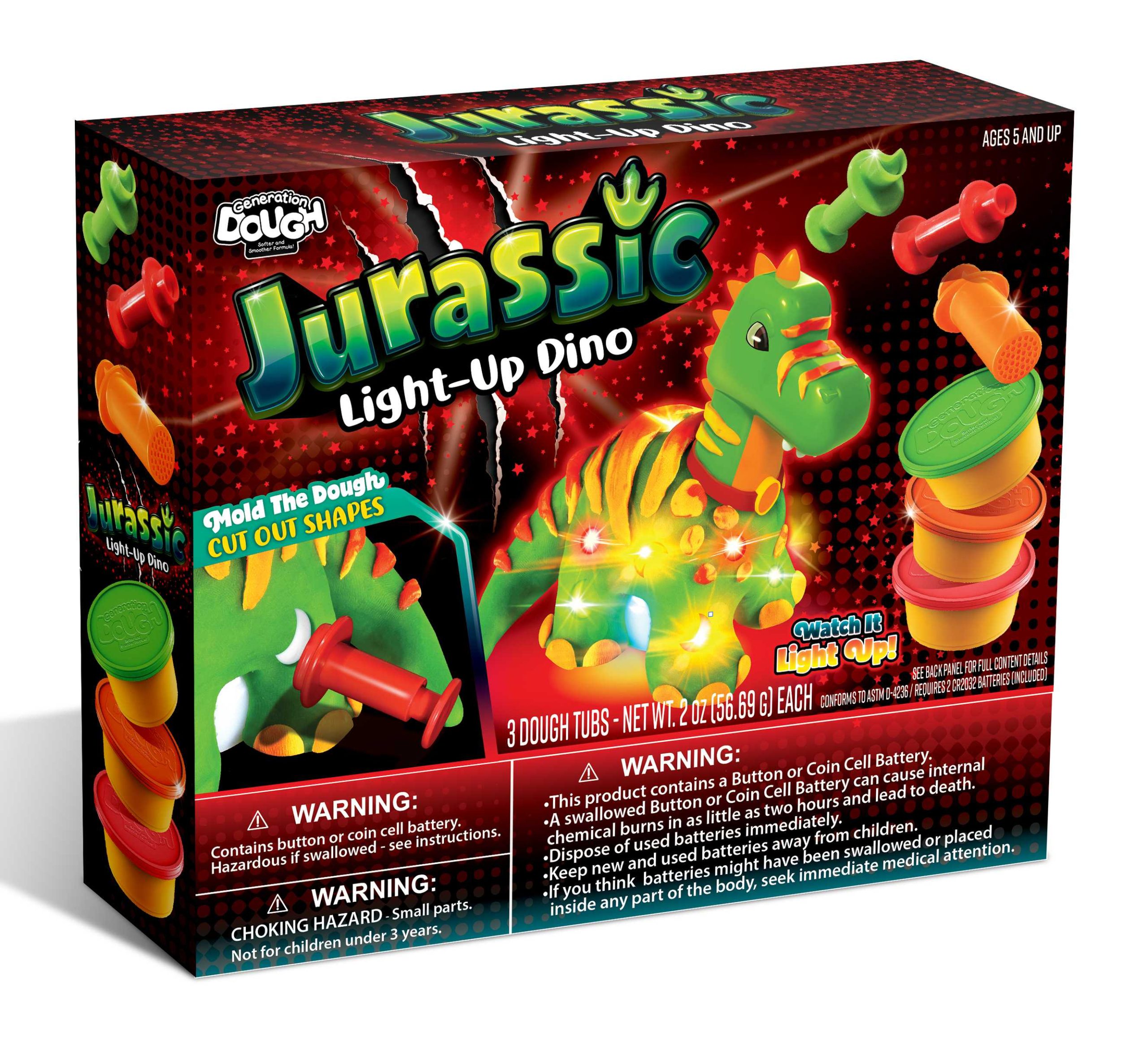 LIGHT UP JURASSIC DINO KIT – The Children's Gift Shop