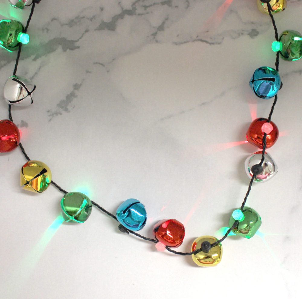 LIGHT UP JINGLE BELL NECKLACE – The Children's Gift Shop