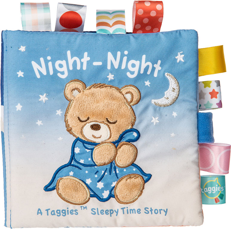 Taggies Starry Night Teddy Soft Book – 6×6″ – The Children's Gift Shop
