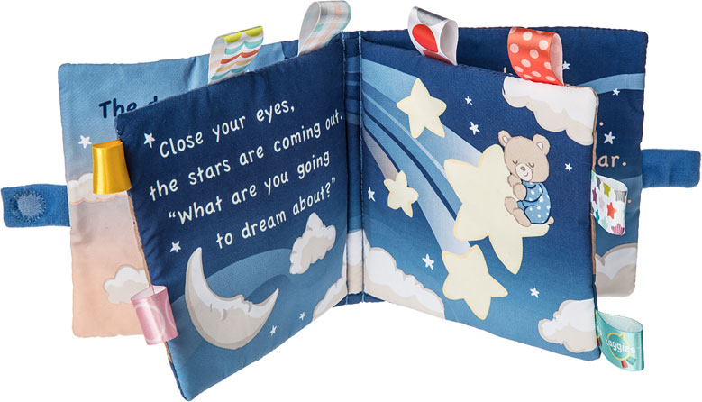 Taggies Starry Night Teddy Soft Book – 6×6″ – The Children's Gift Shop