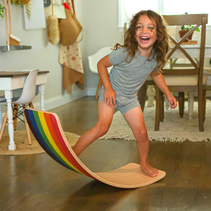 RAINBOW WOBBLE BOARD – The Children's Gift Shop