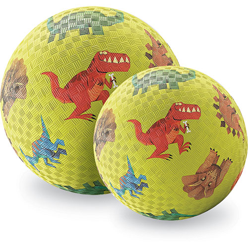Crocodile Creek Dinosaurs Green Playground Ball 7 inches – The Children ...