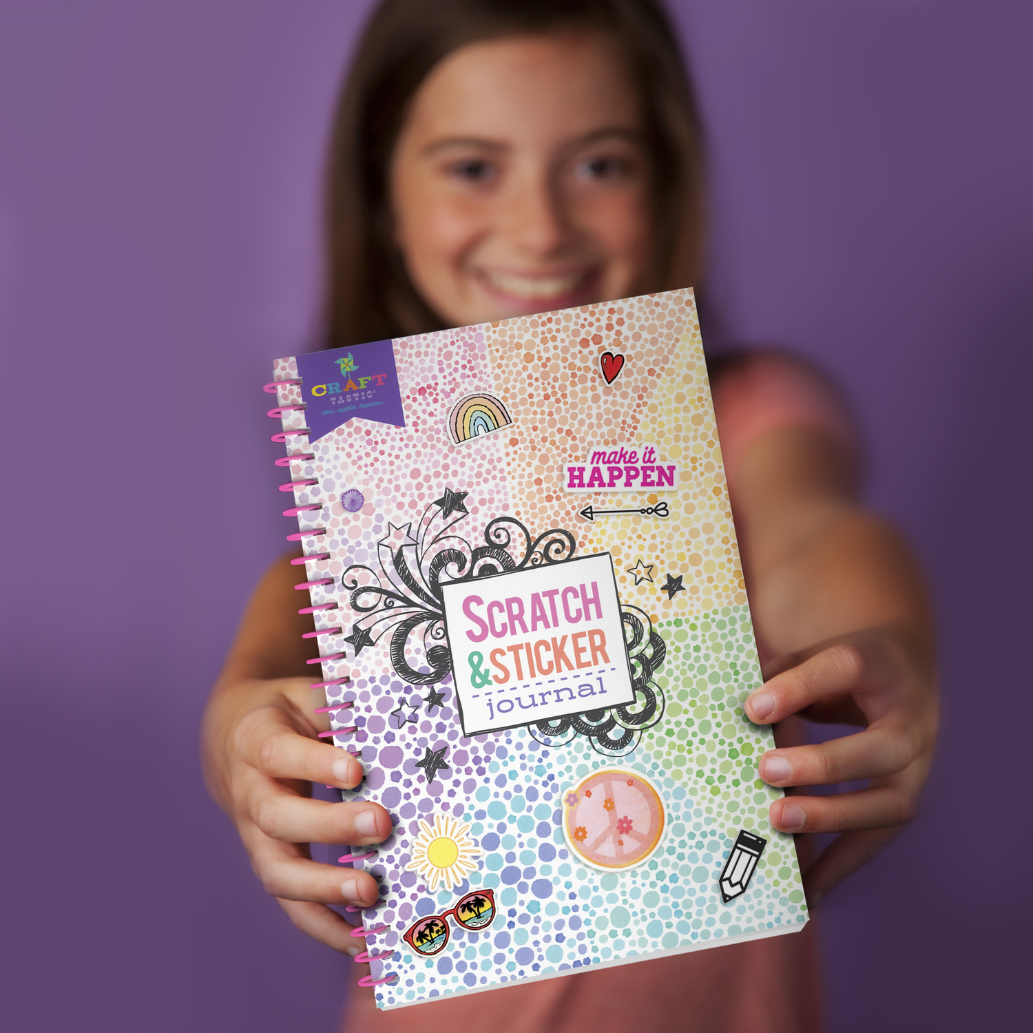 Craft-Tastic Scratch And Sticker Journal – The Children's Gift Shop