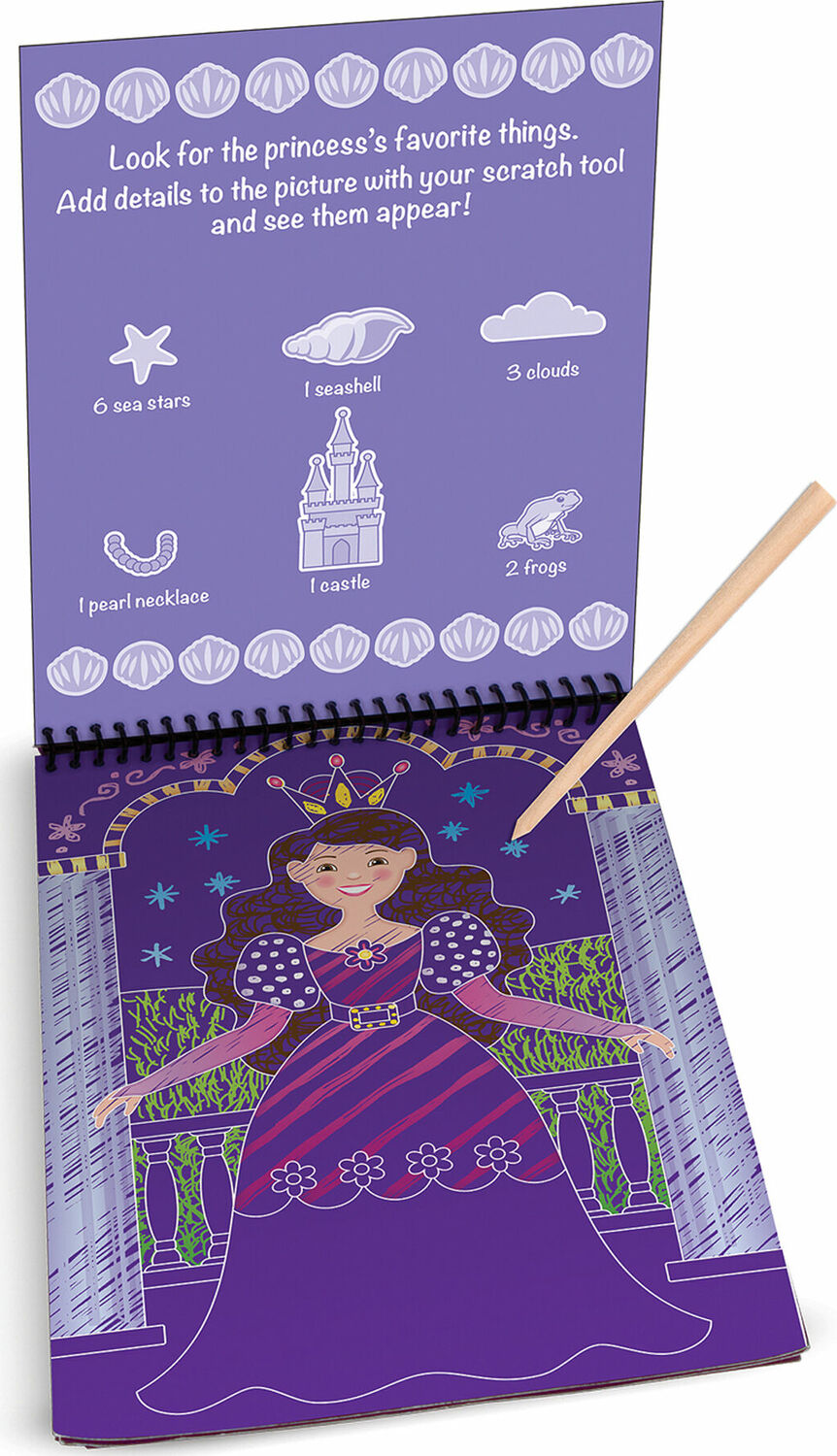 On the Go Scratch Art Color Reveal Pad – Fairy Tales – The Children's ...