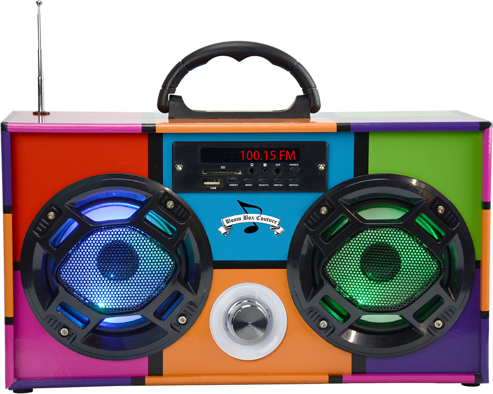 Mini Boom Box – Retro – The Children's Gift Shop
