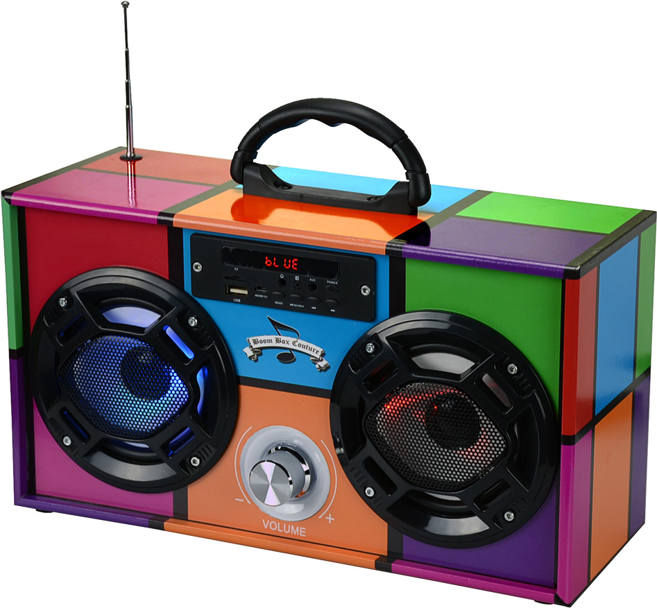 Mini Boom Box – Retro – The Children's Gift Shop