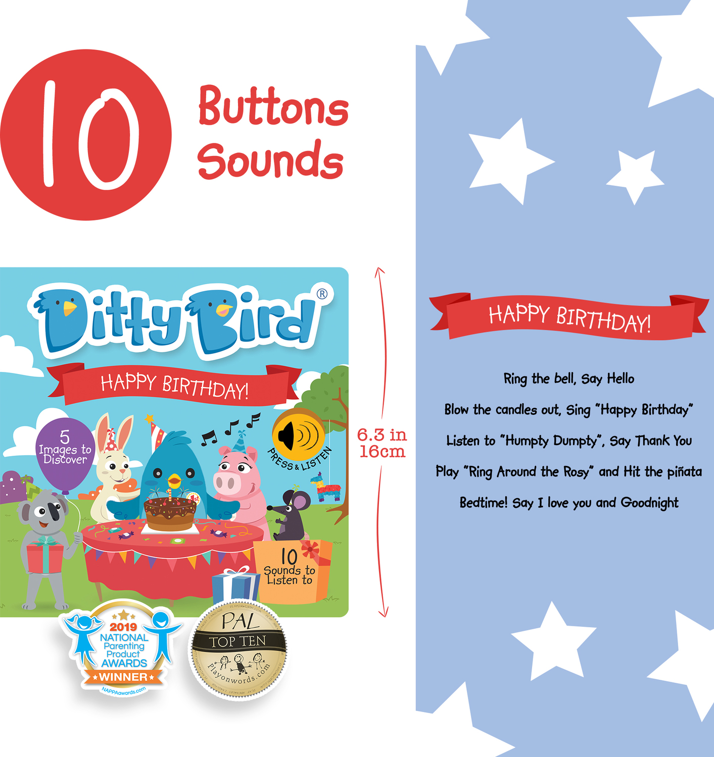 DITTY BIRD HAPPY BIRTHDAY SONGS – The Children's Gift Shop