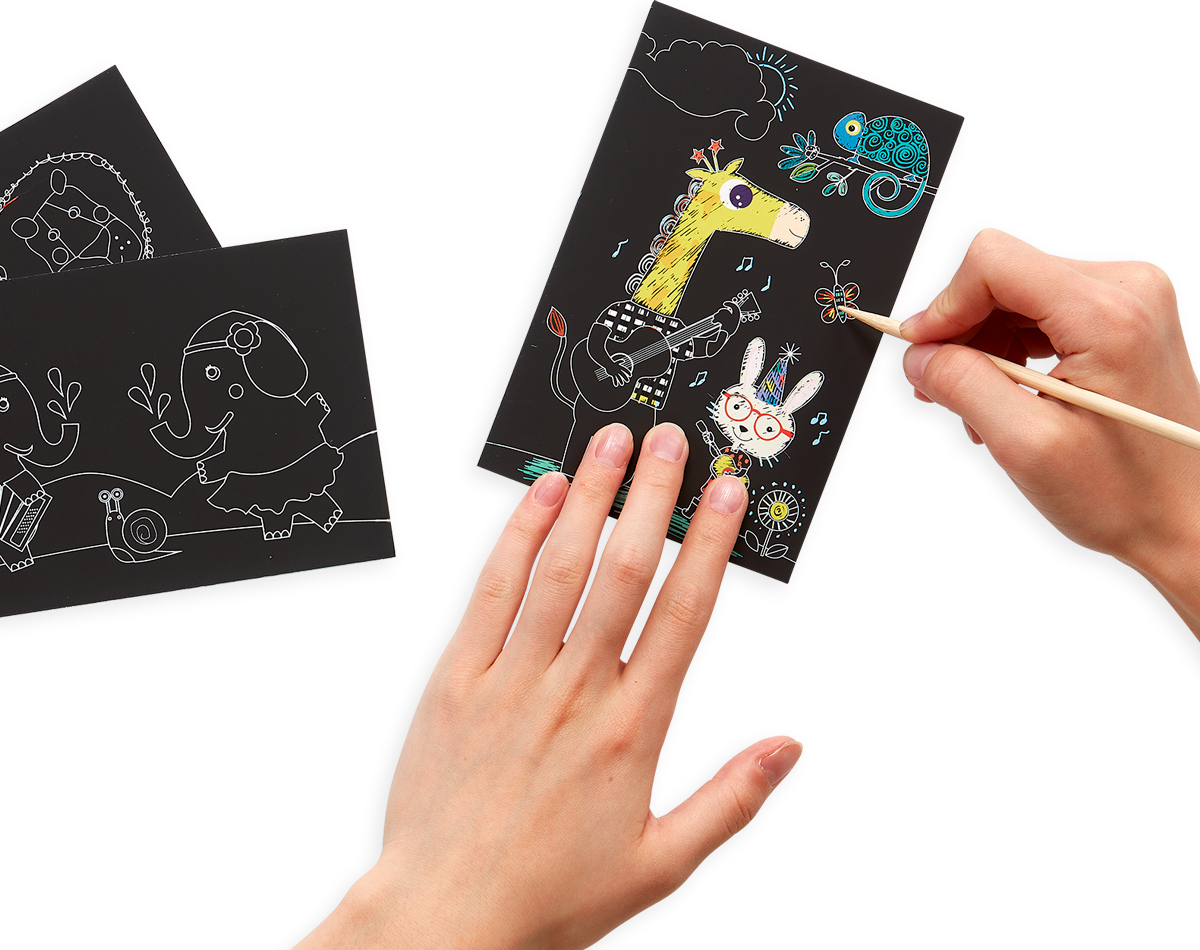 MINI SCRATCH/SCRIBBLE SAFARI – The Children's Gift Shop