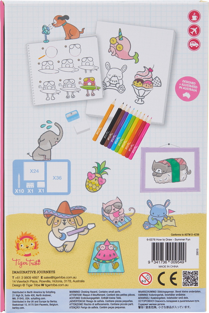 HOW TO DRAW SUMMER FUN – The Children's Gift Shop