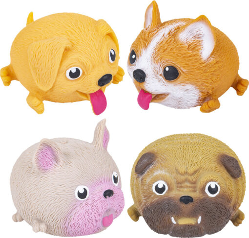 4″ SQUISH & STRETCH PUFFY DOG – The Children's Gift Shop