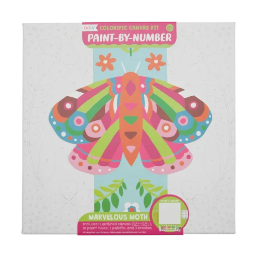 PAINT BY NUMBER MOTH – The Children's Gift Shop