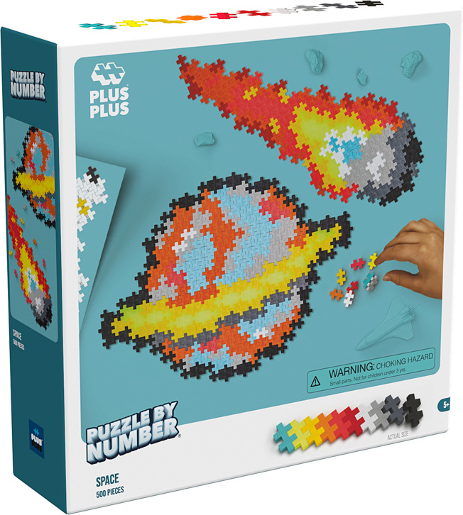 SPACE 500 PC PUZZLE BY NUMBER – The Children's Gift Shop