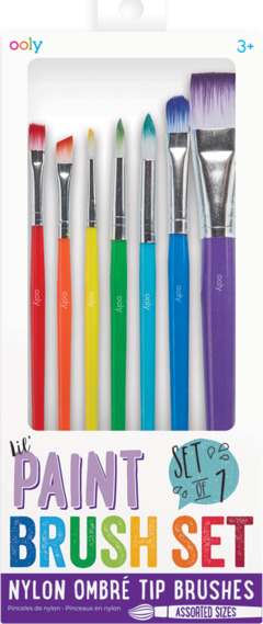 LIL PAINT BRUSH SET-7PC – The Children's Gift Shop