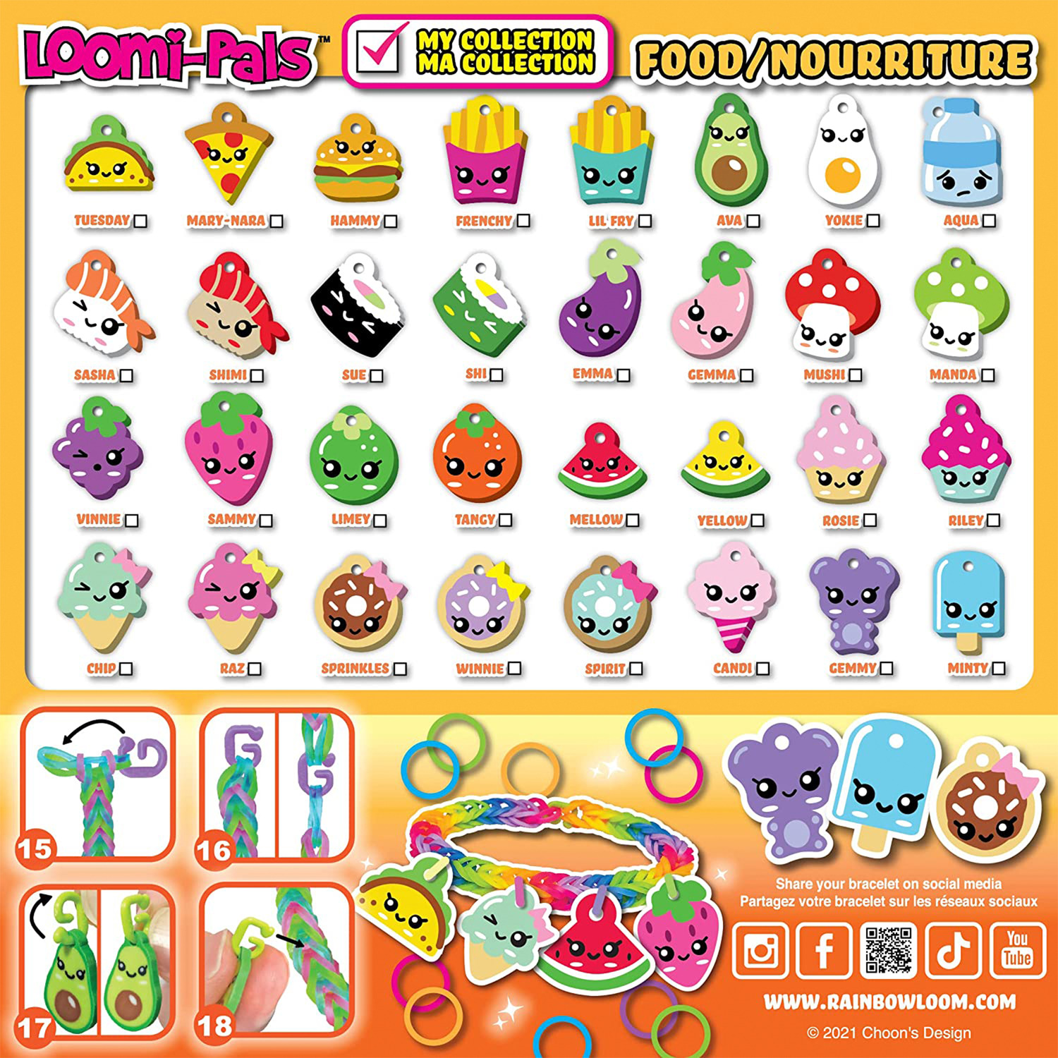 LOOMI PAL KIT-FOOD – The Children's Gift Shop