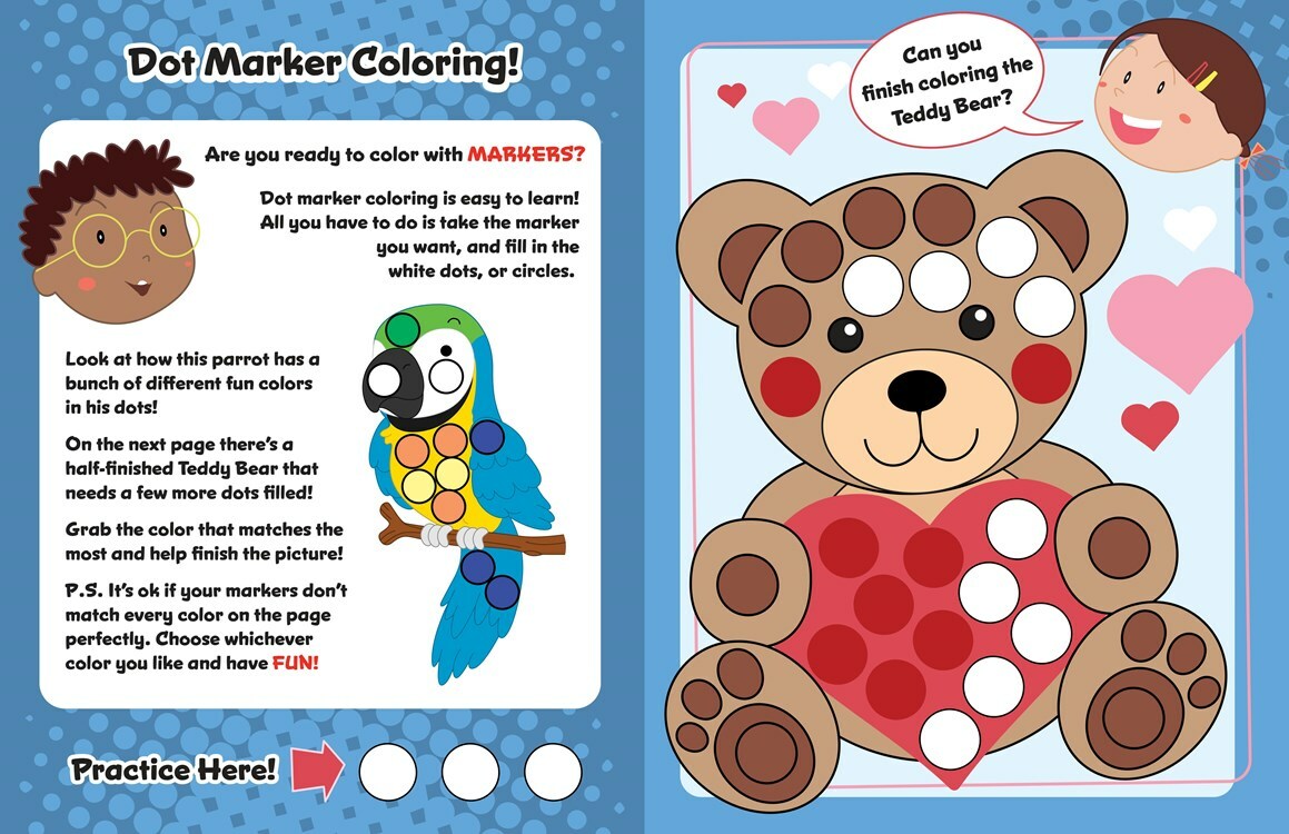 DOT MARKER COLORING-MY FIRST BK – The Children's Gift Shop