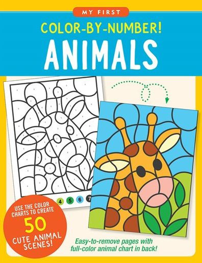 ANIMALS COLOR BY NUMBER – The Children's Gift Shop