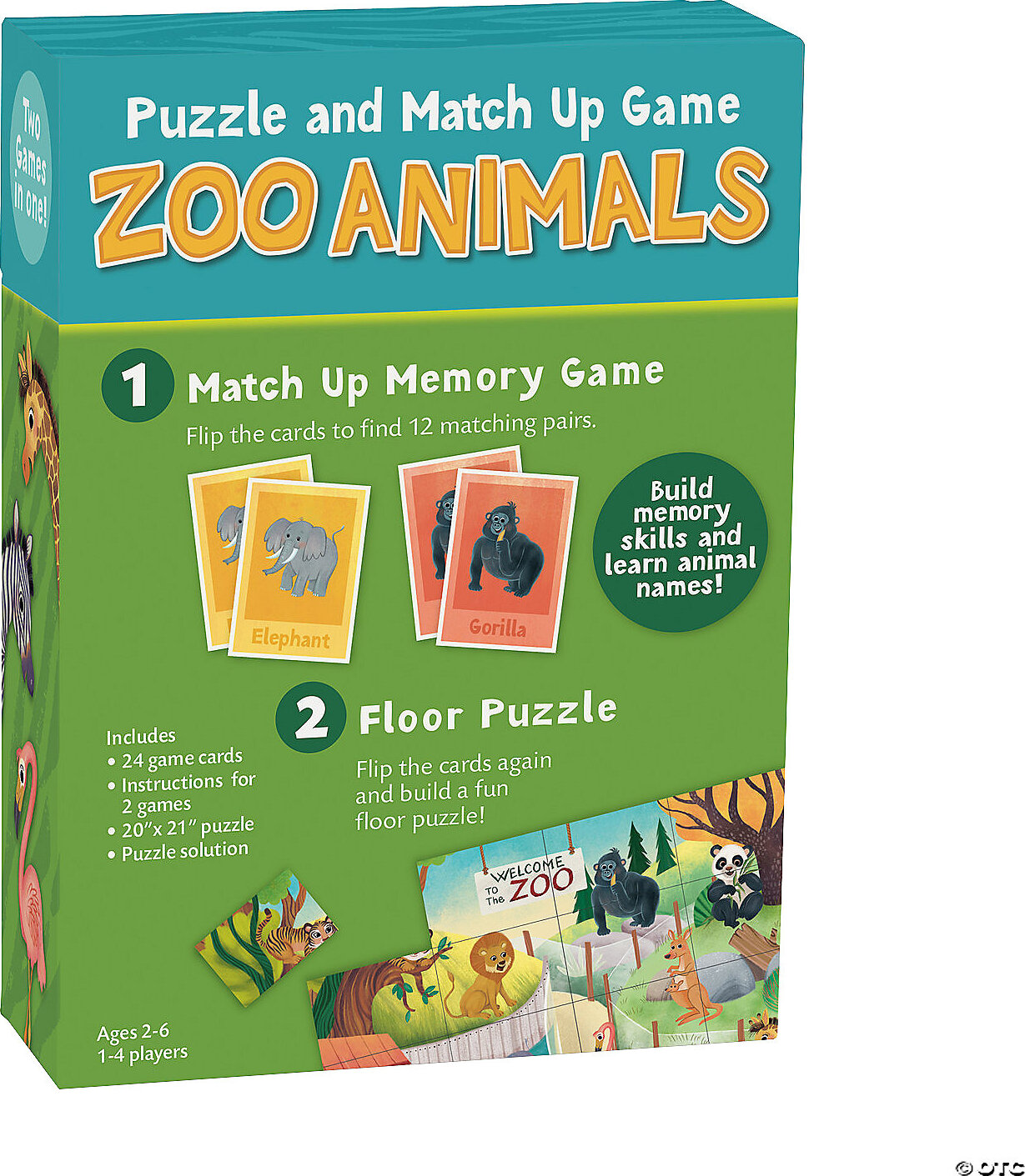 ZOO ANIMALS MATCH UP GAME – The Children's Gift Shop
