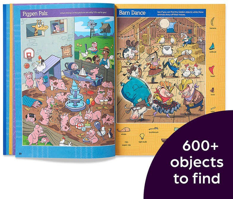 Highlights Hidden Pictures Farm Puzzles Deluxe – The Children's Gift Shop