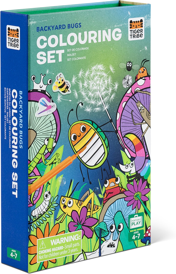 Colouring Set: Backyard Bugs – The Children's Gift Shop