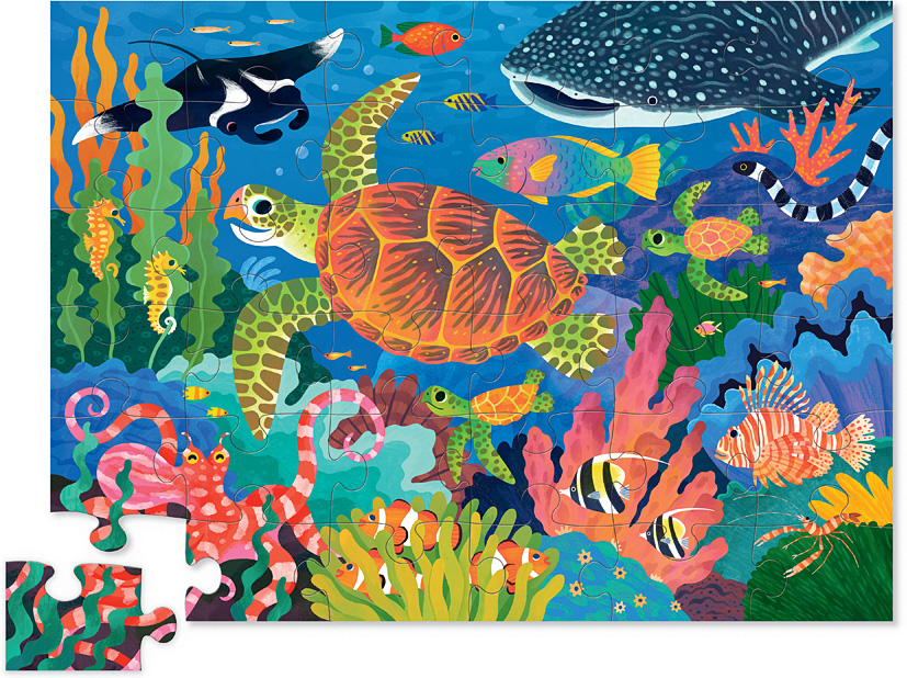 Sea Turtle Floor Puzzle – The Children's Gift Shop